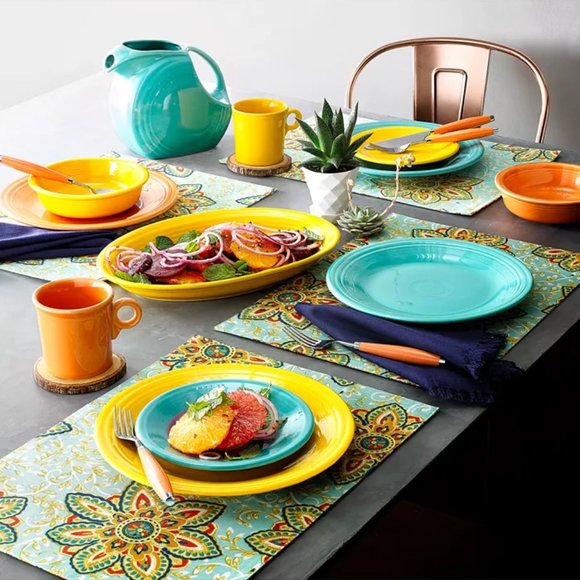 Fiesta | Dining | 3 Oval Serving Platter Fiesta Sunflower Intro 201 By ...